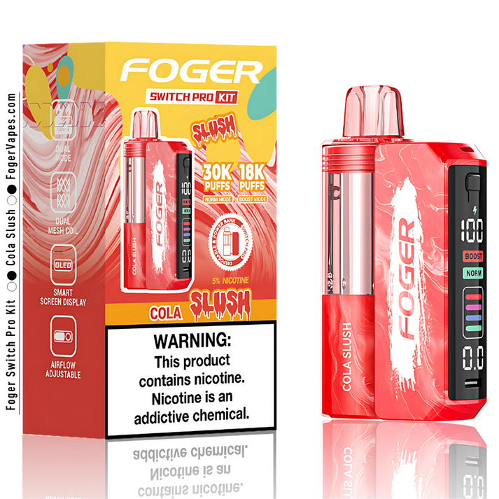Cola Slush Foger Switch Pro – 30K Puffs | Chill Cola Vape