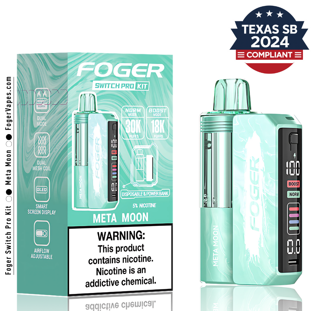 Switch Pro Kits – Foger Vapes – Texas Compliant – Built in USA
