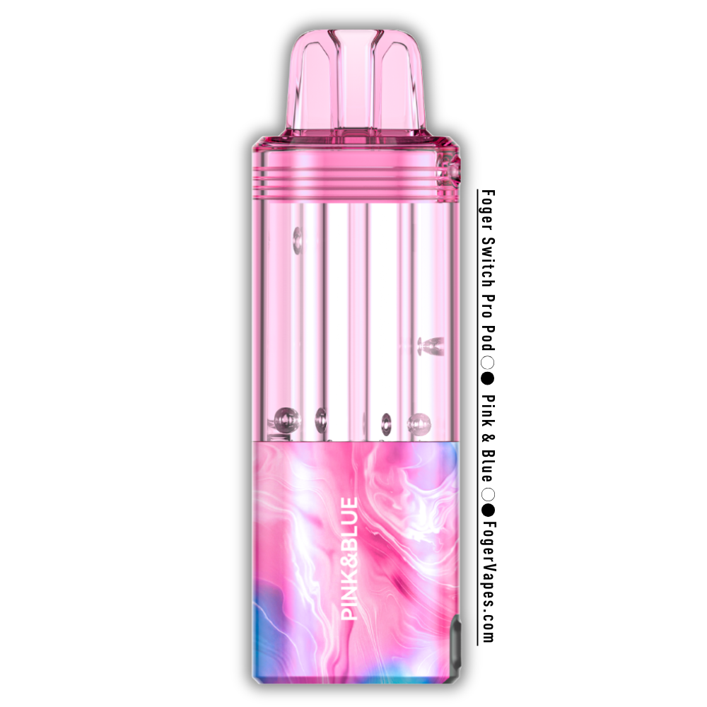 Foger Switch Pro Pod – Pink & Blue | 30K Puffs