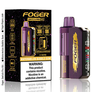 Watermelon Bubble Gum Foger Switch Pro Kit 30K Puffs – Fun Flavor